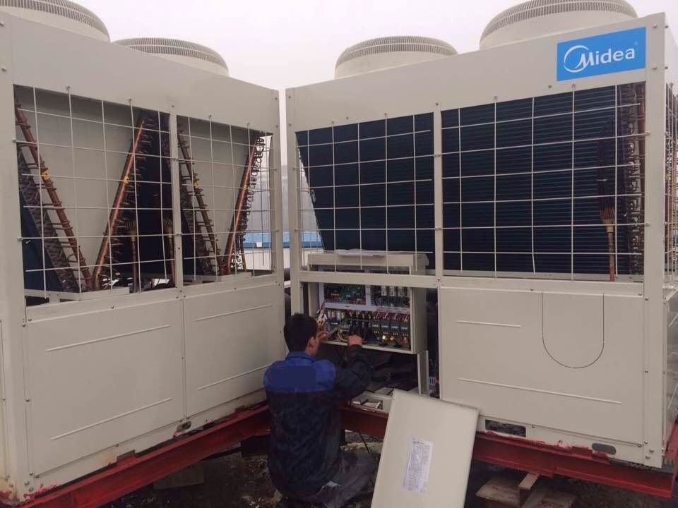 Midea-modular-air-cooled-chiller, Midea water chiller