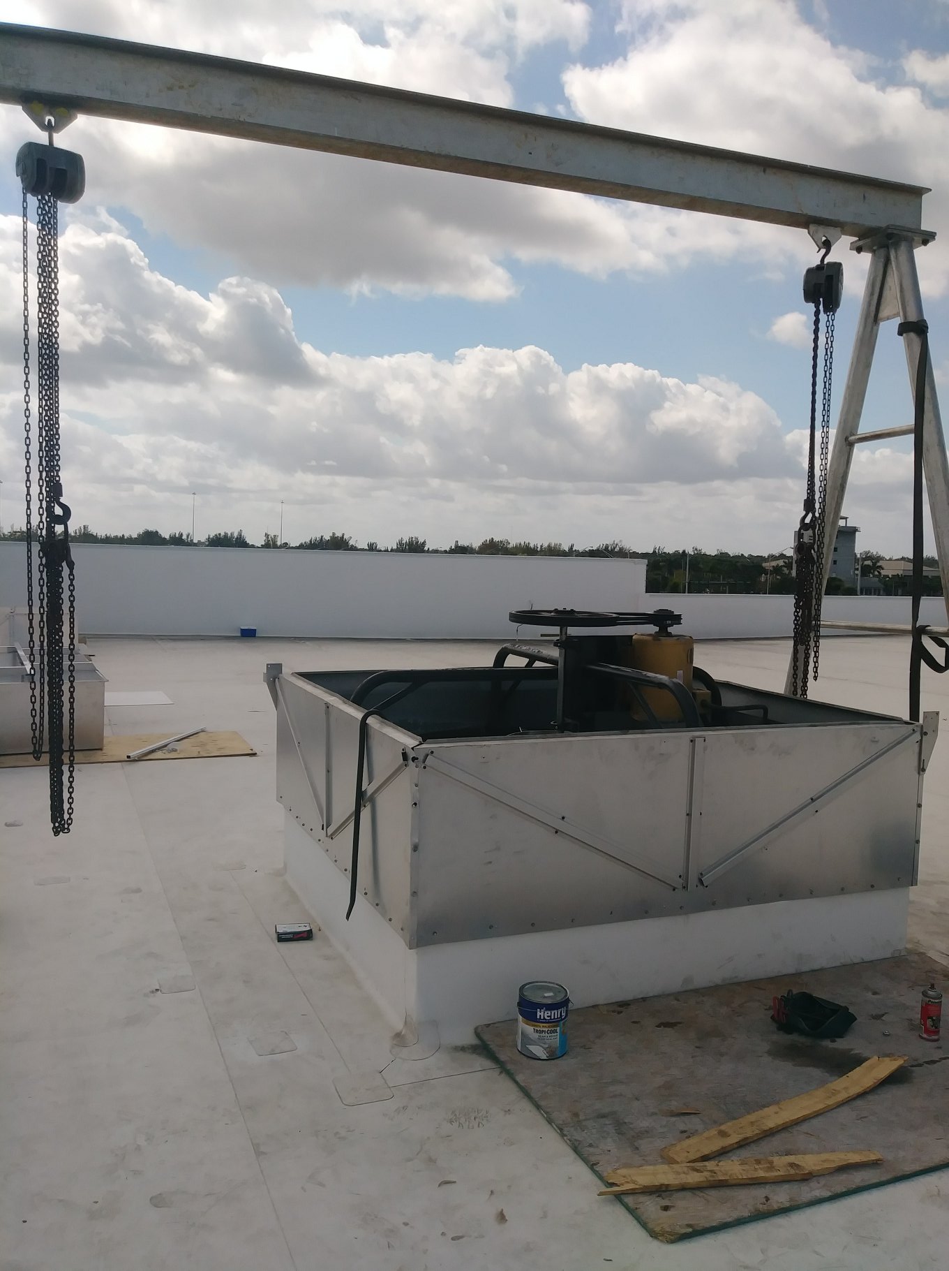 Office Building Rooftop Air Conditioner Project