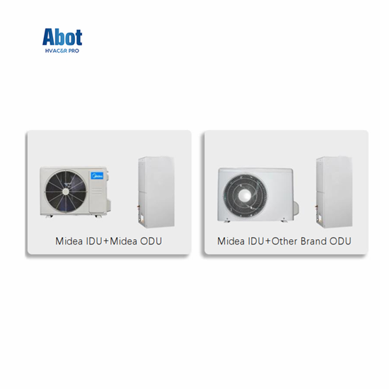 Inverter Air Handler Unit with Side-discharge Condensing Unit