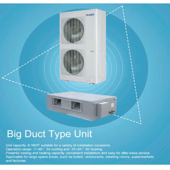 20~60KW Gree Big Duct Type Air Conditioner